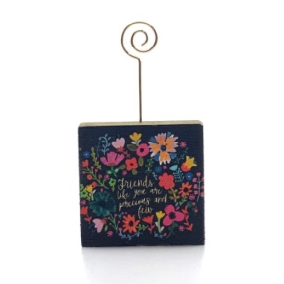 NATURAL LIFE | Accents | Nwt Precious Friends Tiny Block Photo Holder ...